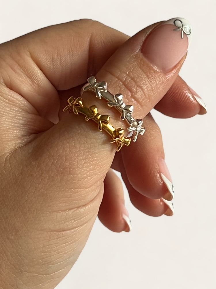 Triple Bow Ring - Gold - Ynez Project